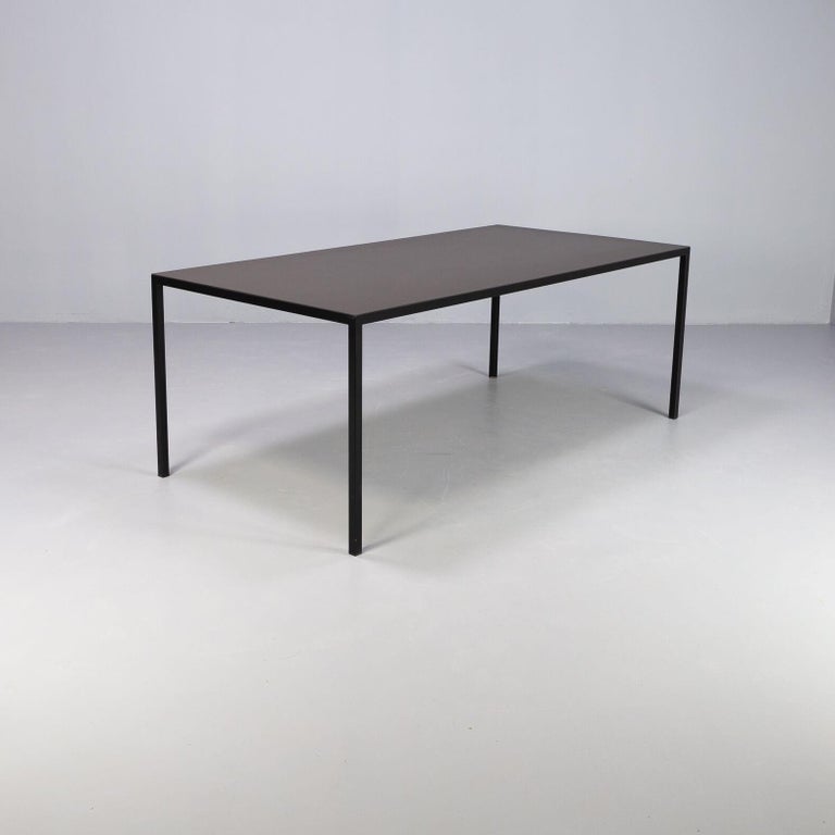Italian Modernist Design Dining Table with Ceramic Table Top For Sale ...