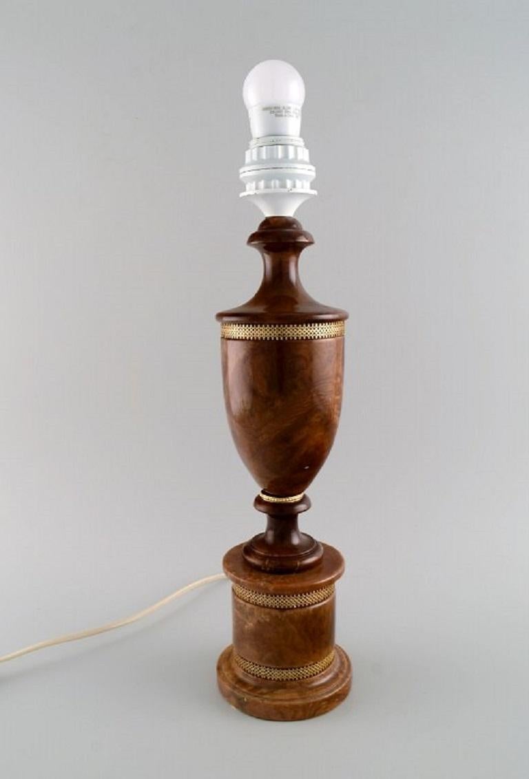 Italian Design, Large "Volterra" Alabaster Table Lamp, Classic Style ...