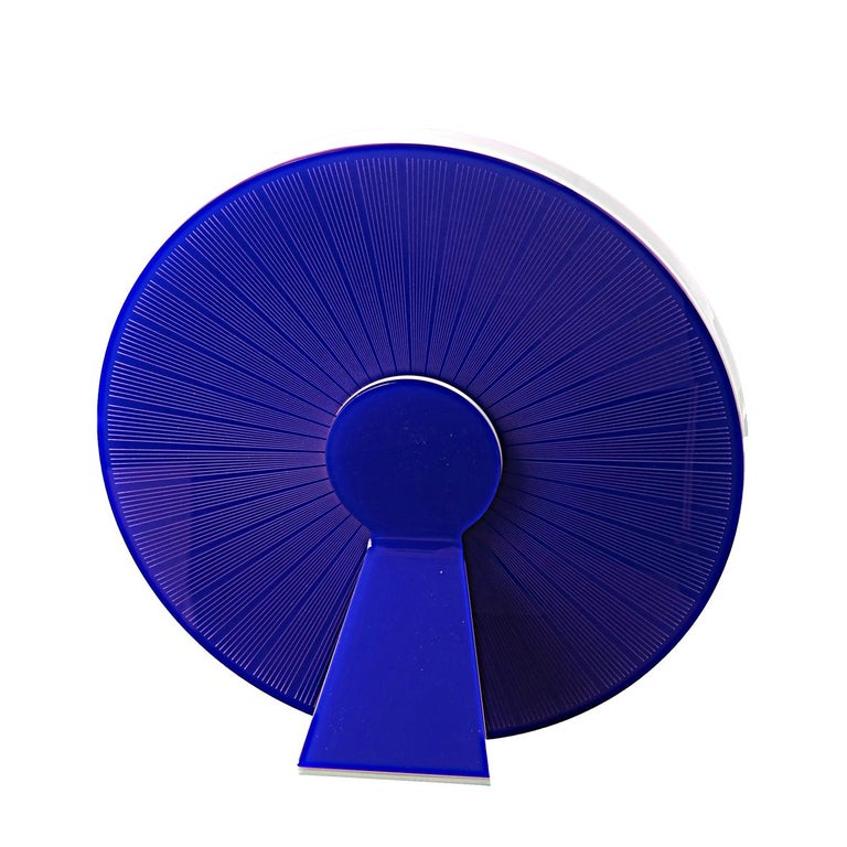 Italian Design Photo Frame in Plexiglass , Sharing Blue For Sale at 1stDibs