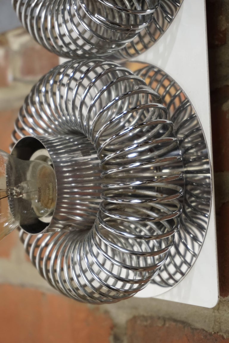 Italian Design Set of Wall Sconces Spring Model by Andrea Lazzari for ...