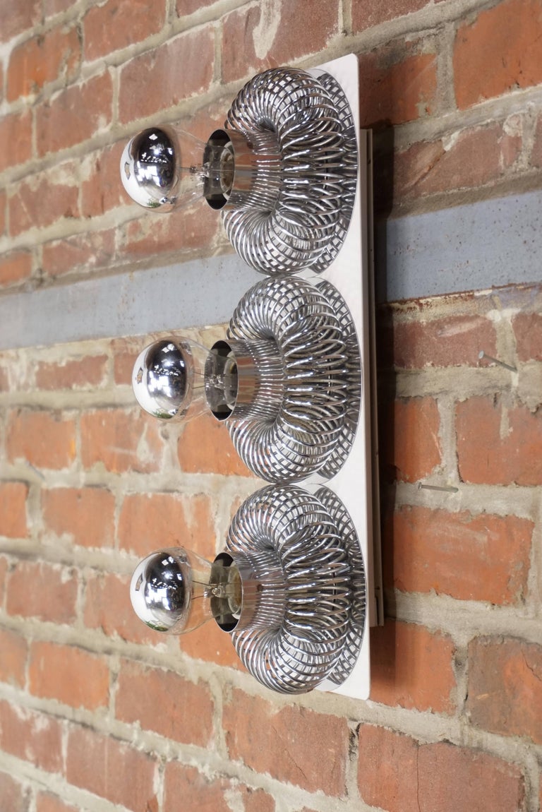 Italian Design Set of Wall Sconces Spring Model by Andrea Lazzari for ...