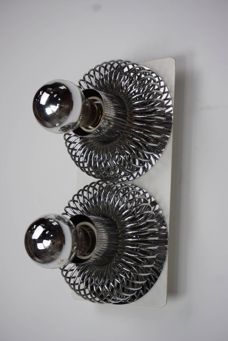 Italian Design Set of Wall Sconces Spring Model by Andrea Lazzari for ...