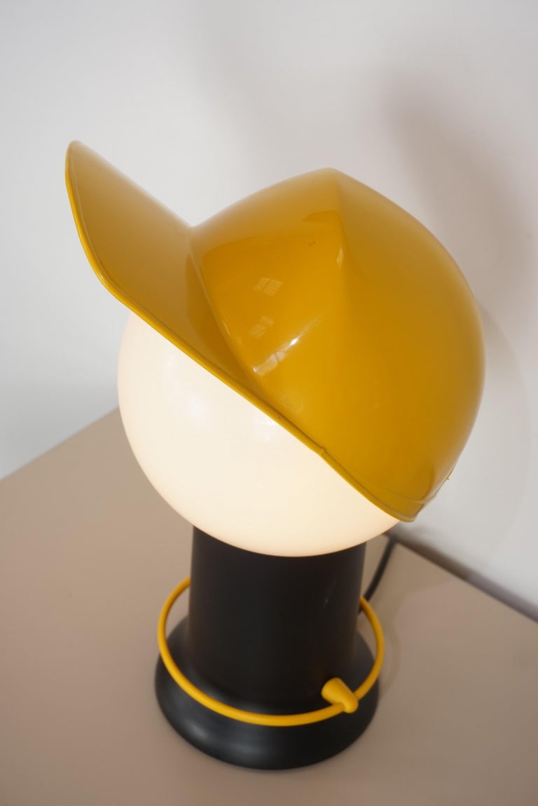 Italian Design Vintage Cap Lamp at 1stDibs