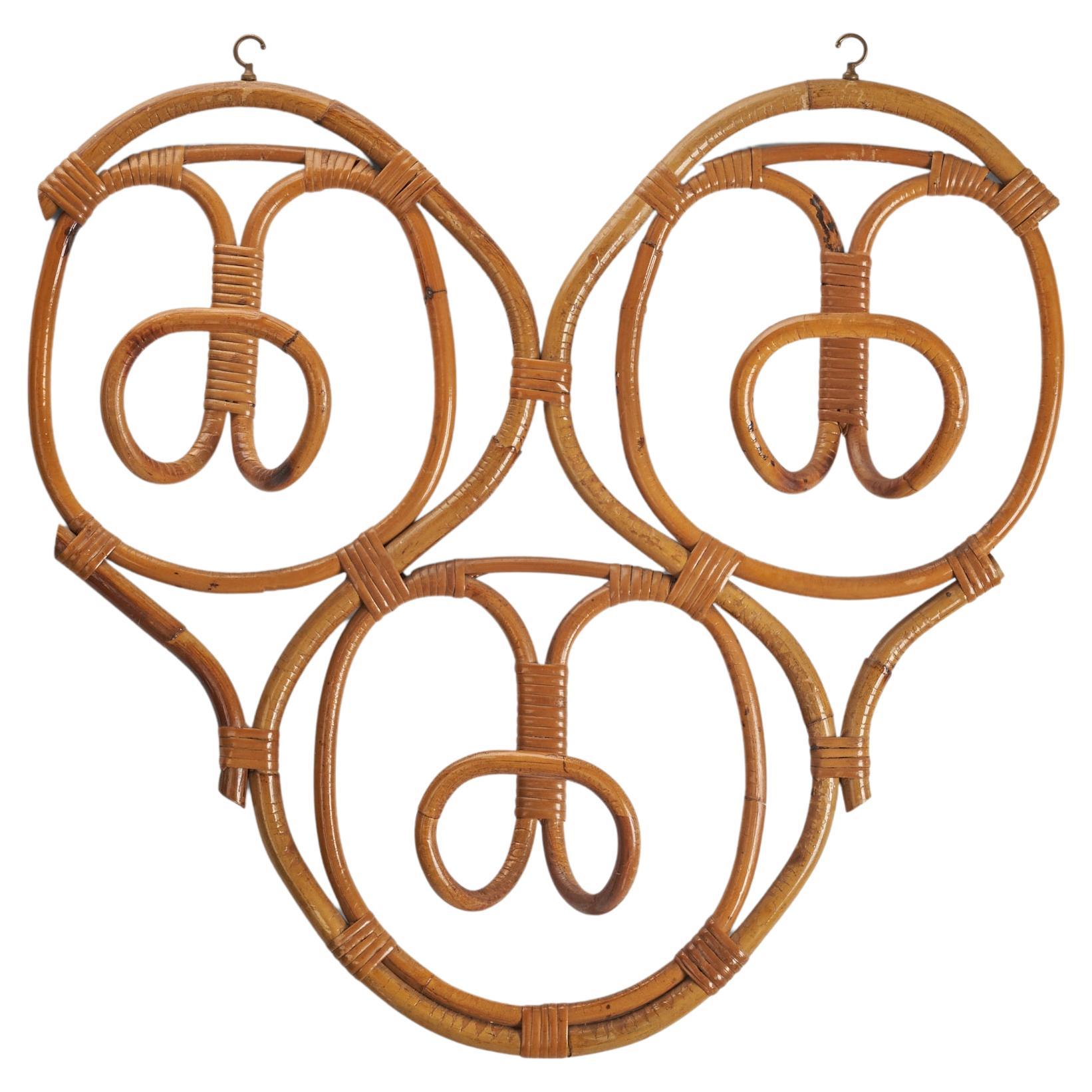 American Designer Coat Rack Rattan Bamboo USA 1950s For Sale At American Designer Coat Rack Rattan Bamboo USA 1950s For Sale At