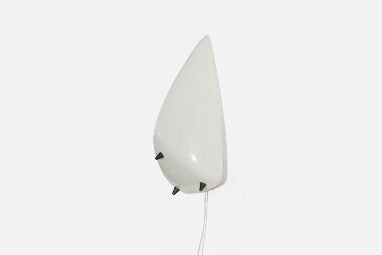 Italian Designer, Freeform Sconces, Acrylic, Metal, Italy, 1960s For ...