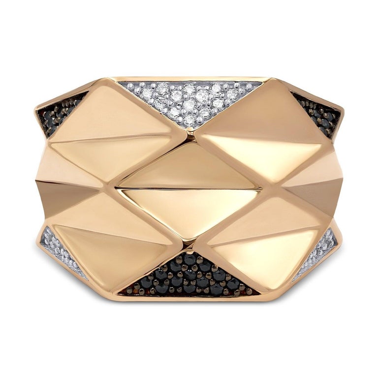 Customizable Italian Designer Rococo Baroque Style Rose Gold 14 Karat ...