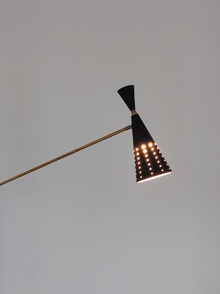 Italian Diabolo Floor Lamp For Sale at 1stDibs
