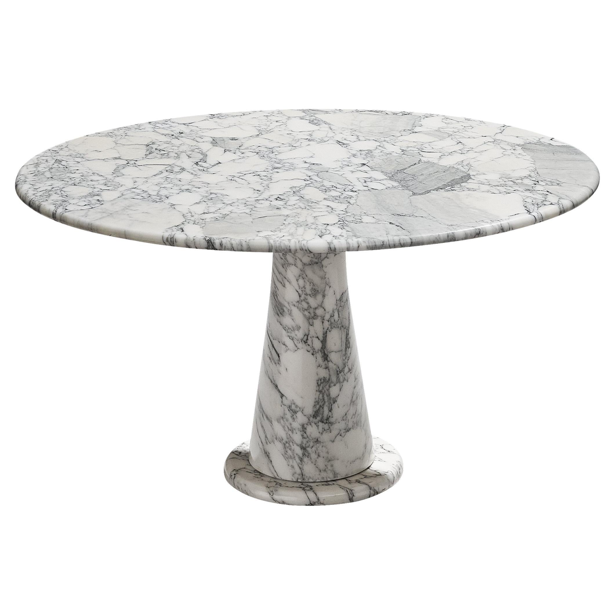 Brass and Marble Square Modern Italian Dining or Kitchen Table at 1stDibs