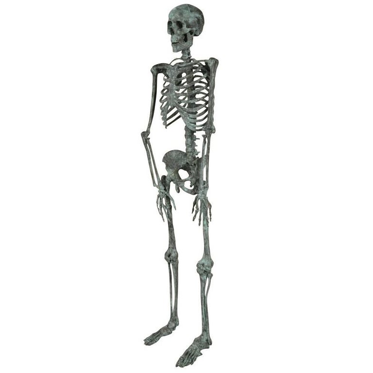 Italian Early 20th Century Skeleton Statue at 1stDibs