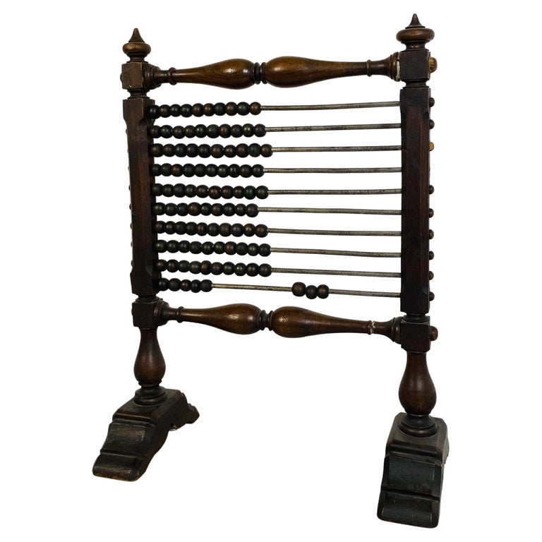 Italian Early Twentieth Century Wooden Abacus, 1900s For Sale at 1stDibs