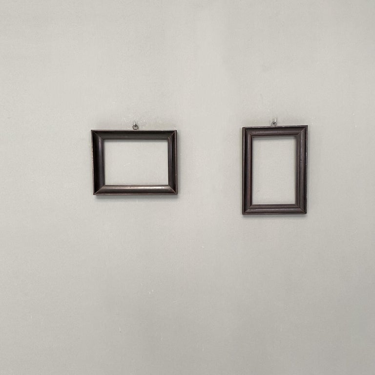 Italian Early Twentieth Century solid Wood Frames, ebanized, 1900s For ...