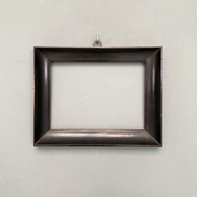 Italian Early Twentieth Century solid Wood Frames, ebanized, 1900s For ...