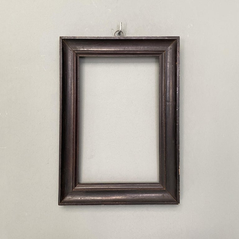 Italian Early Twentieth Century solid Wood Frames, ebanized, 1900s For ...