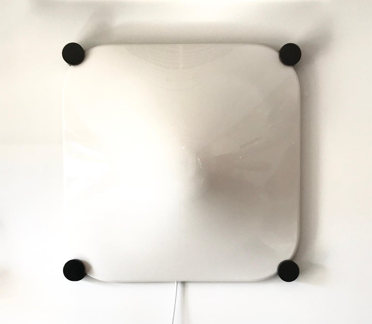 Italian Elio Martinelli Bolla Wall Light Acrylic and Metal, 1960s at ...