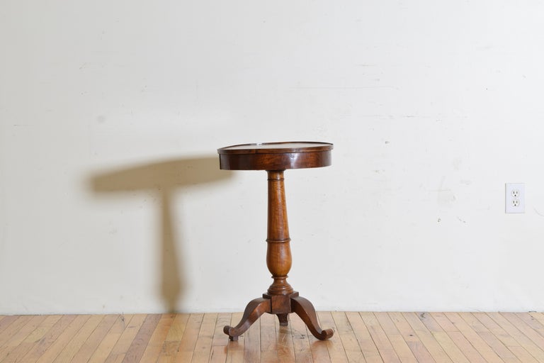 Italian, Emiliana, Walnut 1-Drawer Side or Small Center Table, Ca. 1830 ...