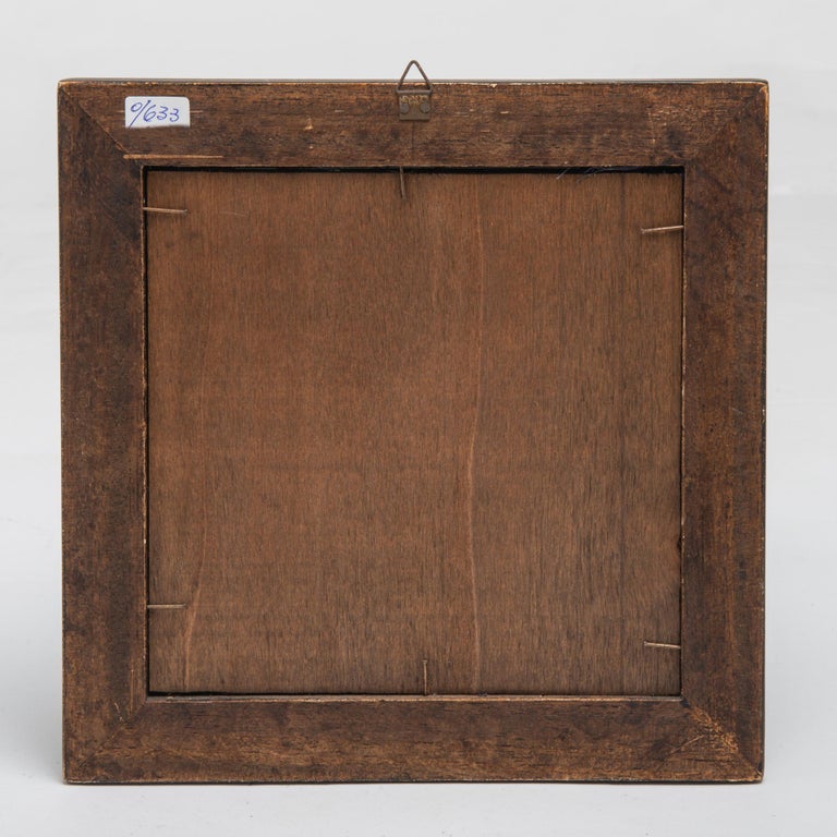 Italian Enamel on Copper Signed Amurri For Sale at 1stDibs