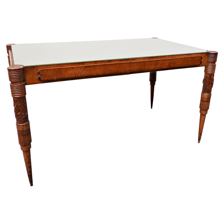Italian Extendable Dining Table by Pier Luigi Colli, 1940s For Sale at ...