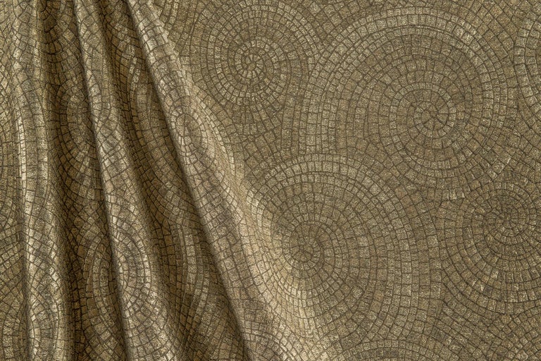 Italian Fabric with Geometric Pattern Available in Different Colour For ...