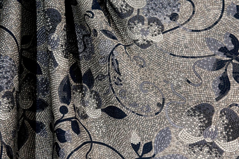 Italian Fabric with Quilted Floral Pattern Available in Different ...