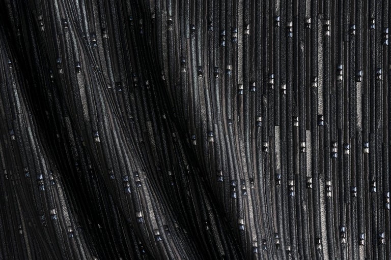 Italian Fabric with Quilted Geometric Pattern Available in Different ...
