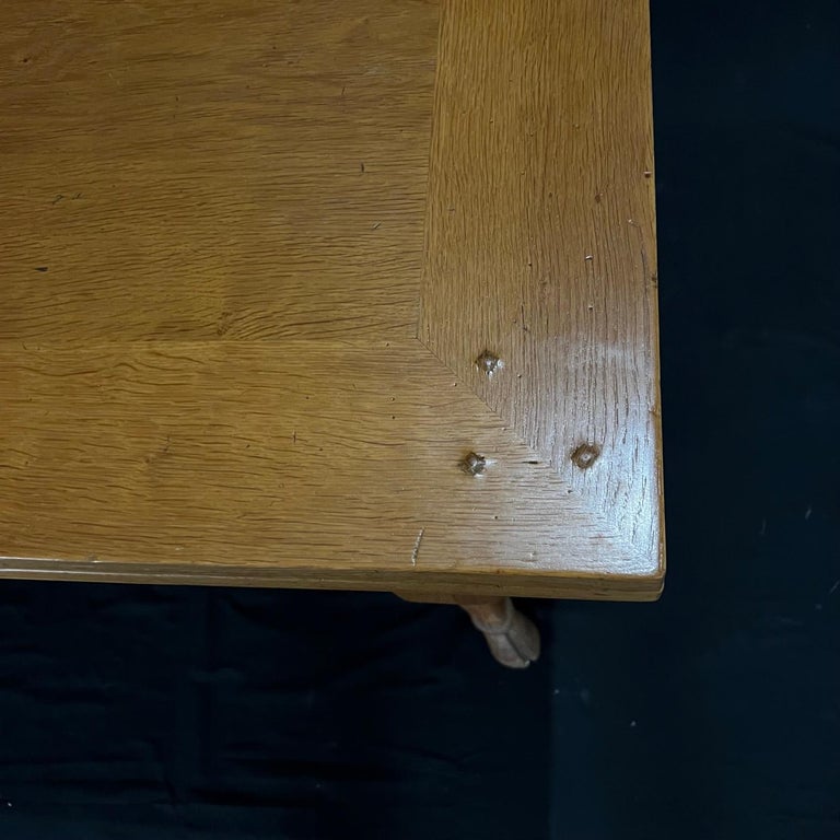 Italian Farmhouse Expandable Dining Table with Beautiful Carved Hoof ...