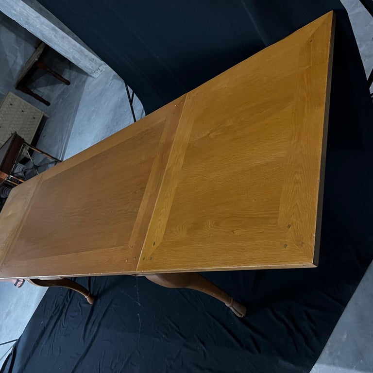 Italian Farmhouse Expandable Dining Table with Beautiful Carved Hoof ...