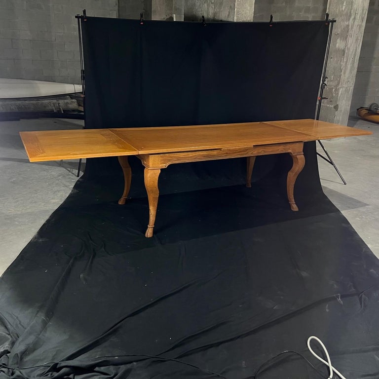 Italian Farmhouse Expandable Dining Table with Beautiful Carved Hoof ...