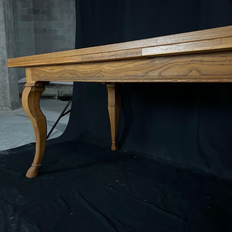 Italian Farmhouse Expandable Dining Table with Beautiful Carved Hoof ...