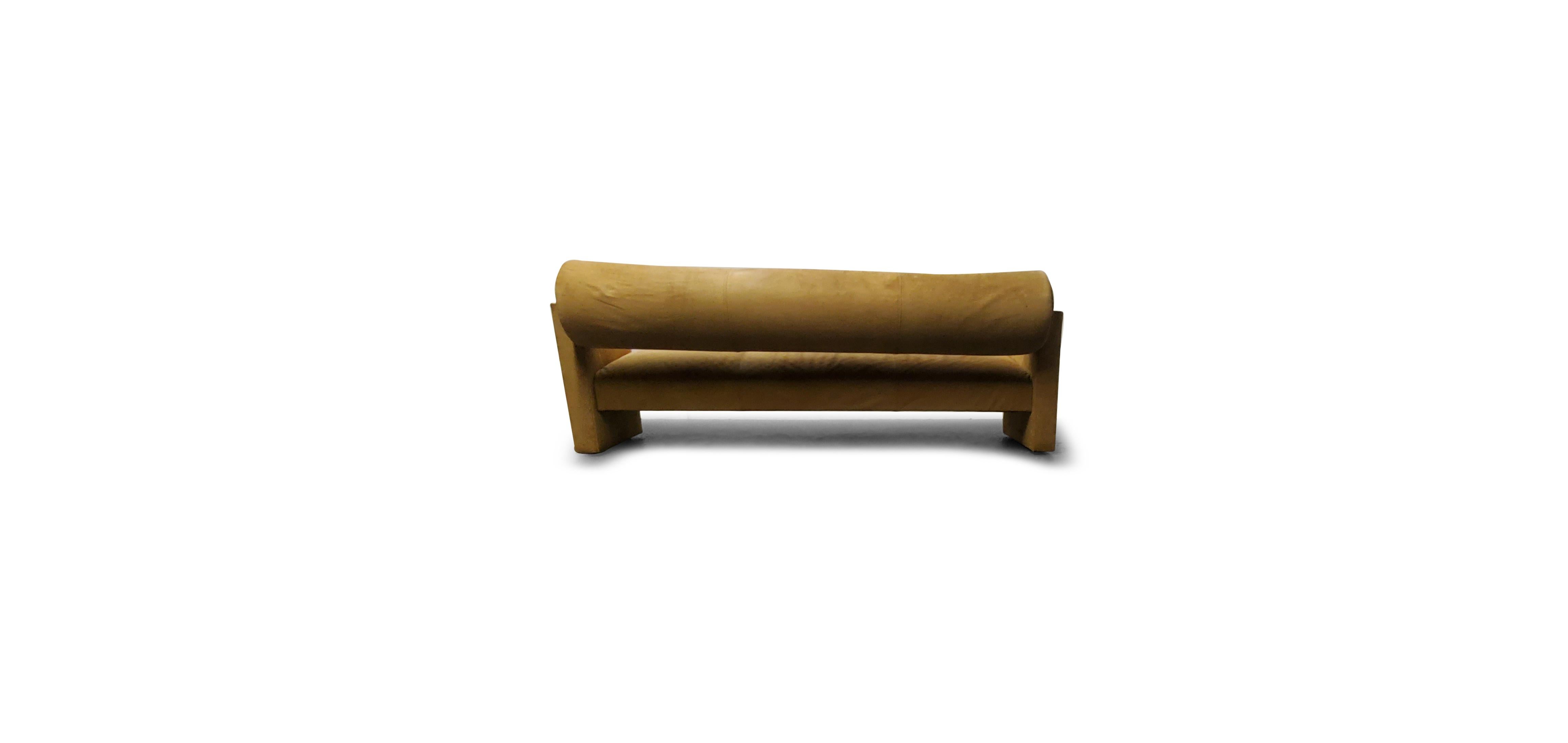 Italian Floating Bolster Back Sofa For Sale at 1stDibs