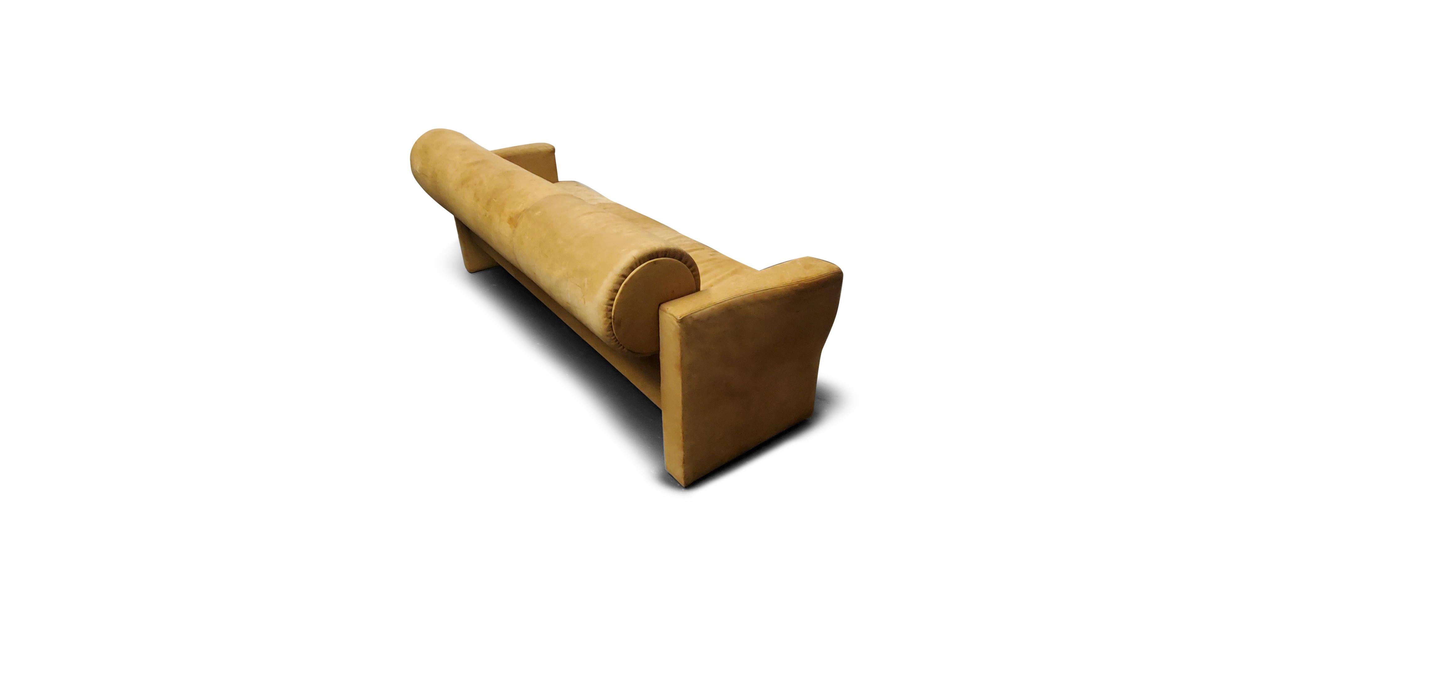 Italian Floating Bolster Back Sofa For Sale at 1stDibs