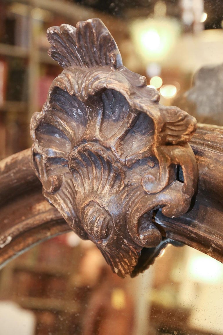 Italian Frame circa 1790 with New Antiqued Mirror at 1stDibs