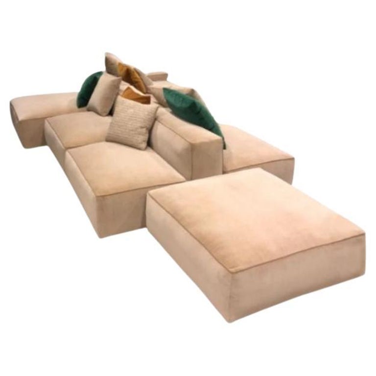 Modulares italienisches Gary-Sofa von Giulio Marelli im Angebot bei 1stDibs