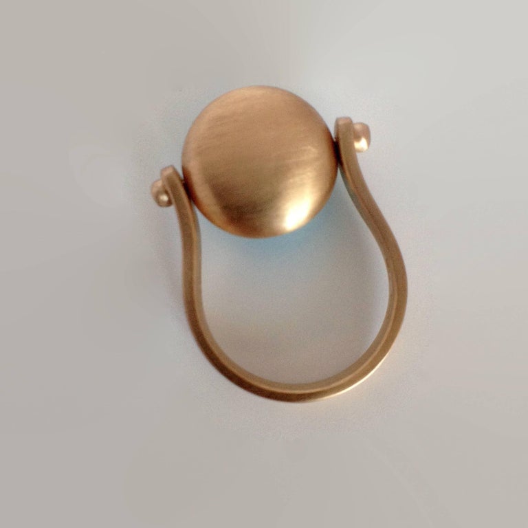 Italian Gemstone Turquoise Red 18Kt Gold Roman Style Reversible Made in ...