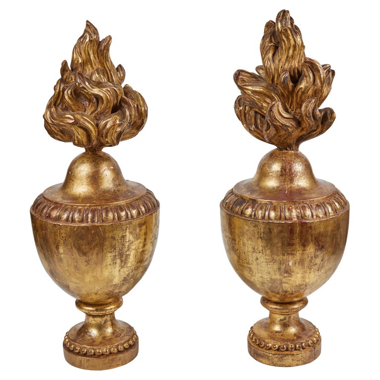 Italian, Giltwood Finials For Sale at 1stDibs