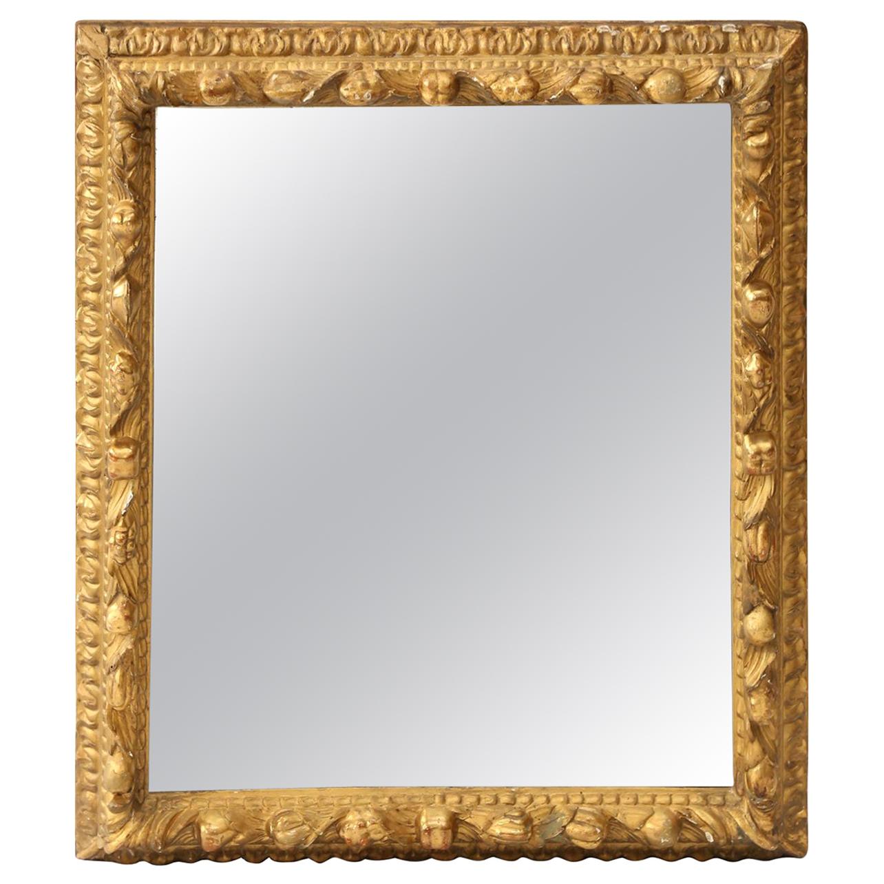 Italian Giltwood Mirror For Sale at 1stdibs
