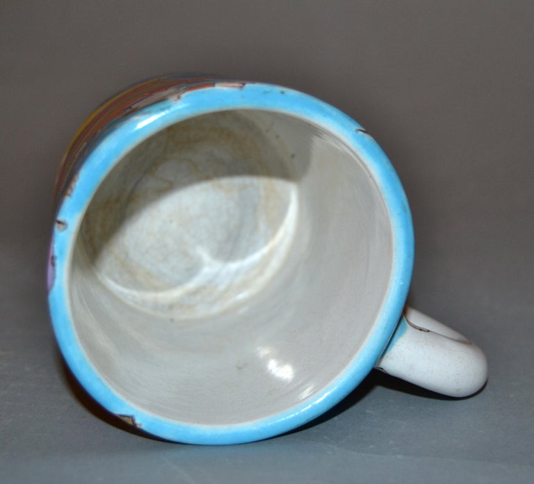 Italian Giovanni Desimone Hand Painted Art Pottery Decor Mug, Cup ...