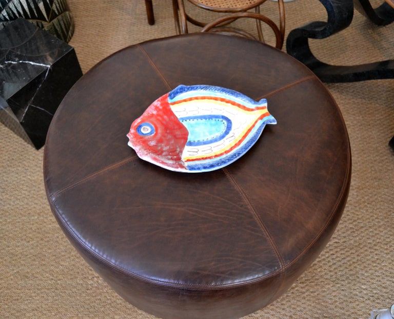 Italian Giovanni Desimone Hand Painted Pottery, Fish Platter, Serving ...