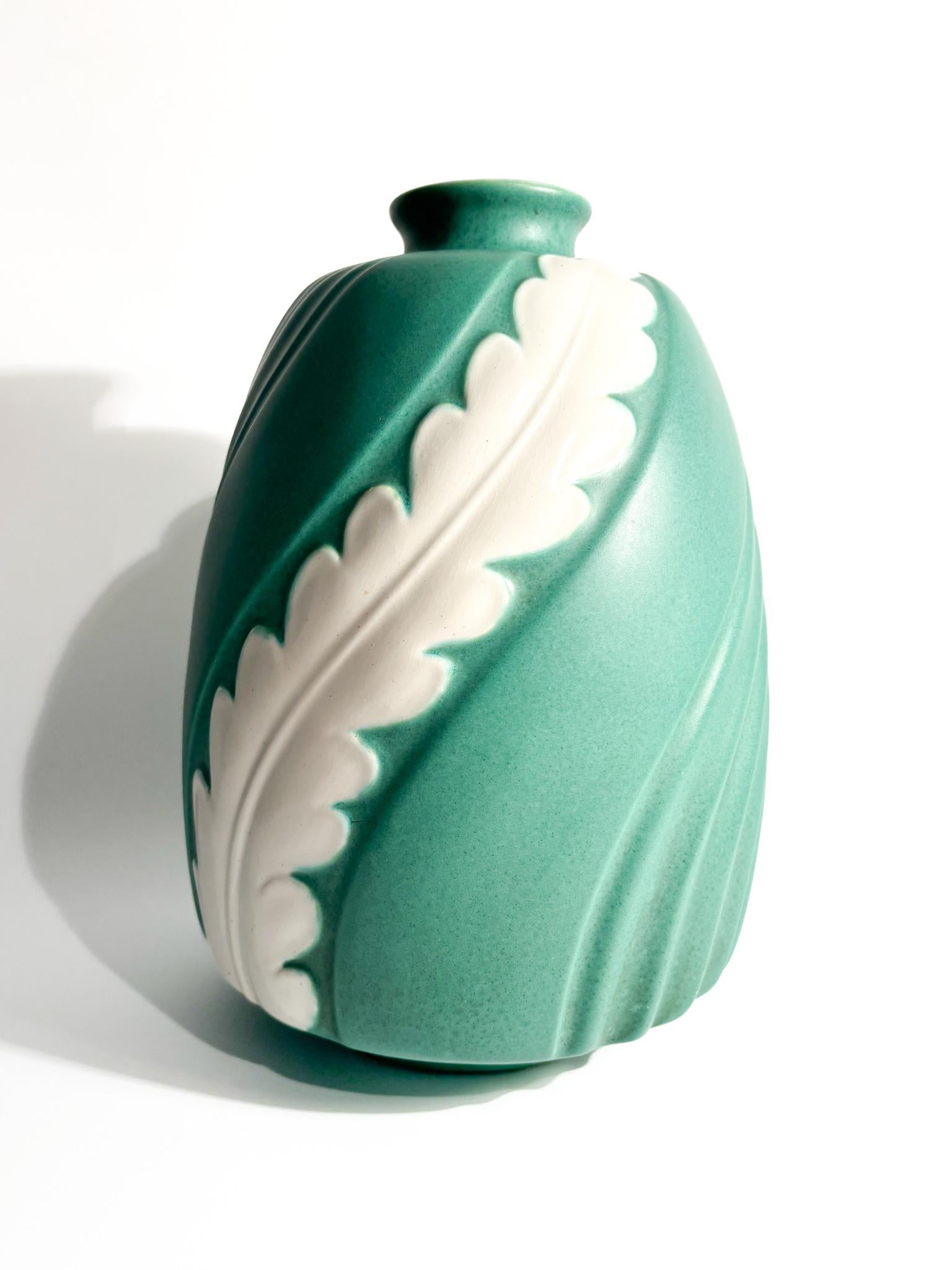 Italian Giovanni Gariboldi Ceramic Vase for Richard Ginori from the ...