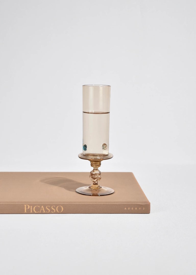 Italian Glass Flutes at 1stDibs