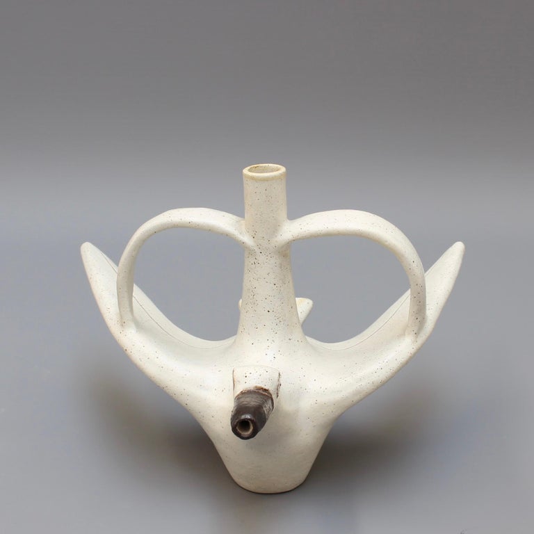 Italian Glazed Zoomorphic Ceramic Pitcher by Bruno Gambone 'circa 1970s ...