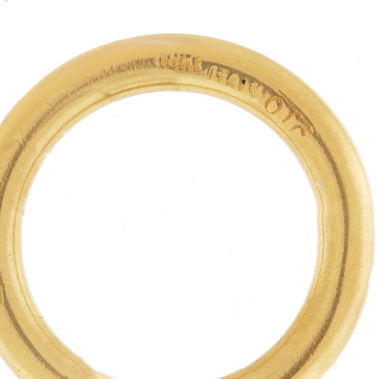 Italian Gold Toggle Bracelet at 1stDibs