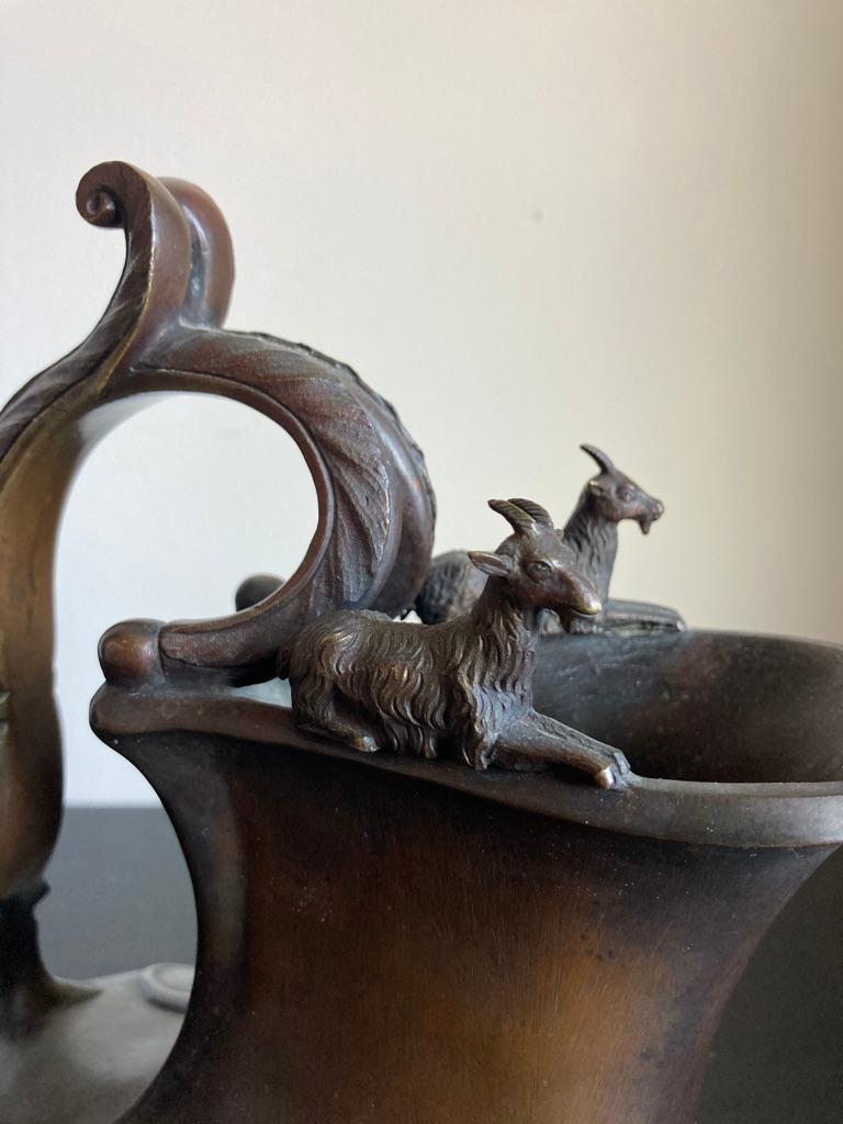 Italian Grand Tour Bronze Ewer from Herculaneum at 1stDibs