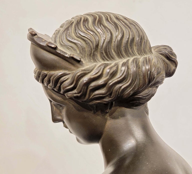 Statue de Vénus de Capua en bronze du Grand Tour d'Italie, XIXe siècle ...