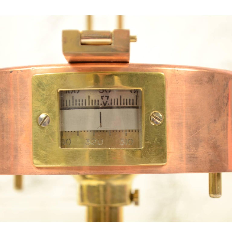 Antique Italian Nautical Graphometer with its Original Wooden Box Genoa ...