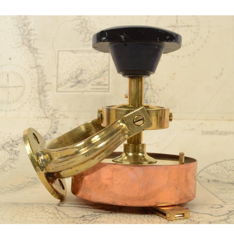 Antique Italian Nautical Graphometer with its Original Wooden Box Genoa ...