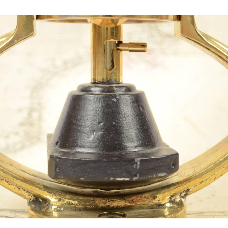 Antique Italian Nautical Graphometer with its Original Wooden Box Genoa ...