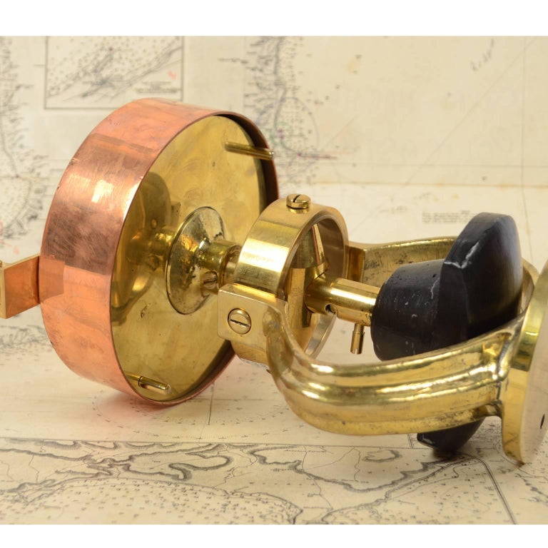 Antique Italian Nautical Graphometer with its Original Wooden Box Genoa ...