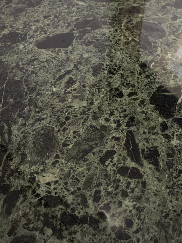 Italian Green Marble Rectangular Dining Table at 1stDibs