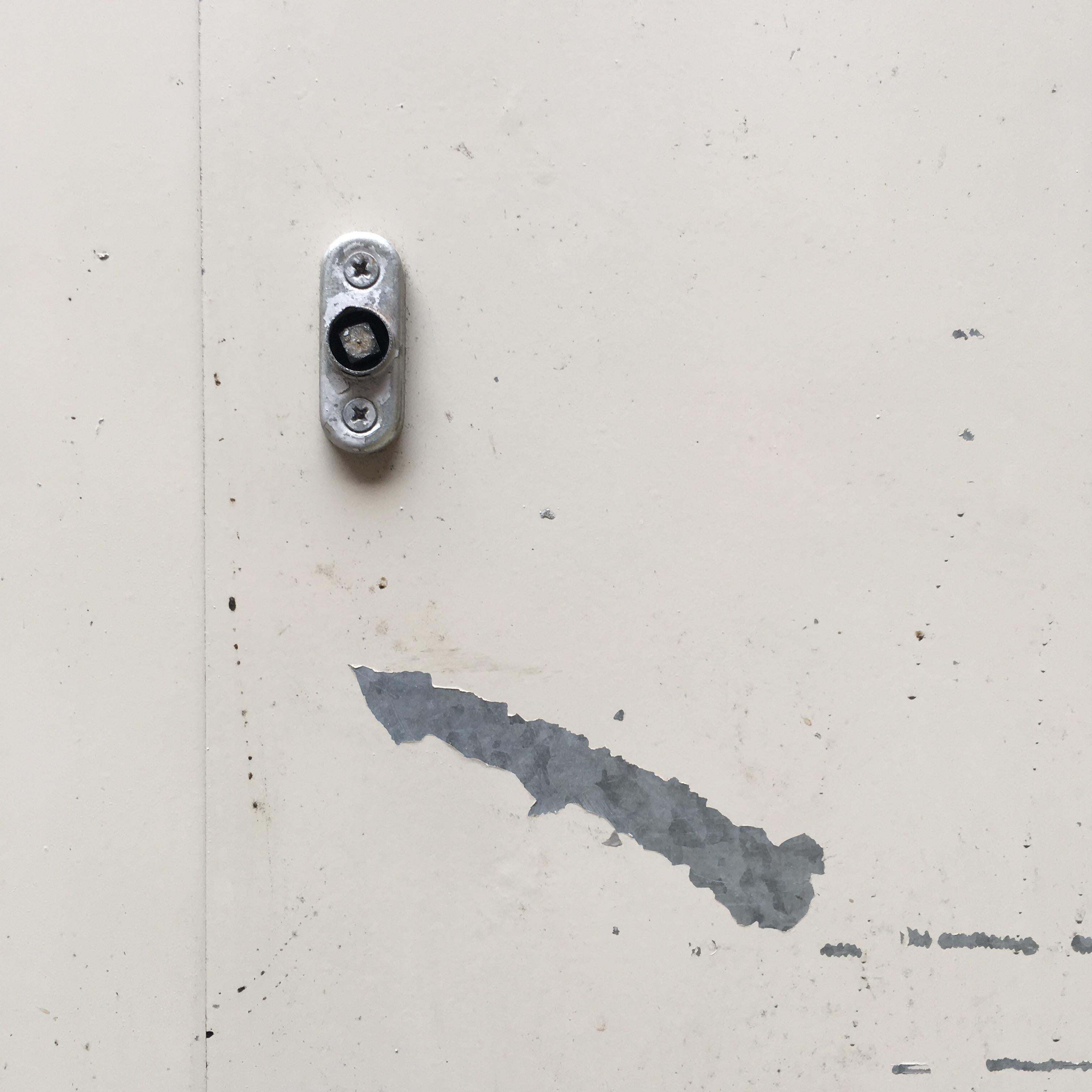 Italian Grey Enameled Metal Laboratory Cabinet, 1960s For Sale at 1stDibs