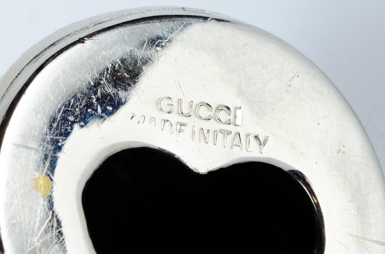 Italian Gucci Silver-Plate Bottle Opener / Barware For Sale at 1stDibs